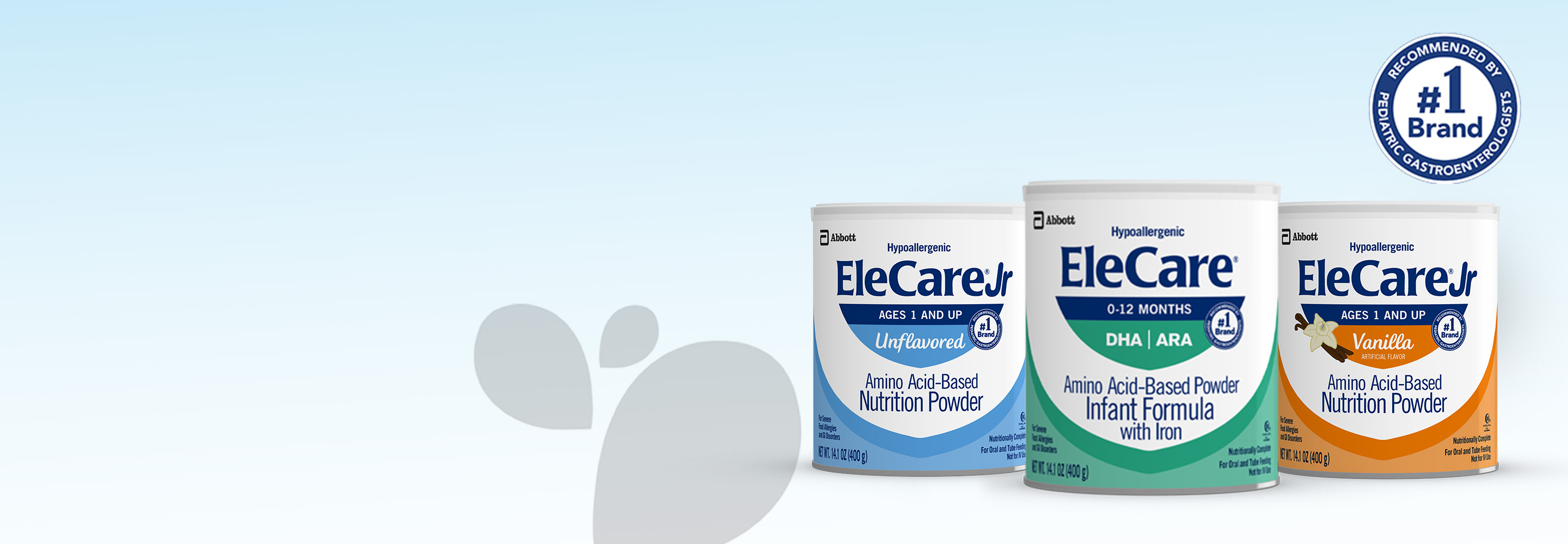 EleCare Hypoallergenic Formulas Home